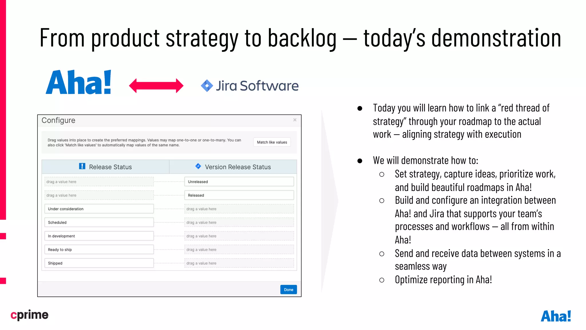 From Product Strategy to Backlog: Best Practices for Integrating Aha ...