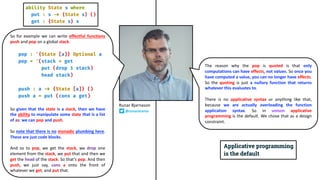 From Scala Monadic Effects to Unison Algebraic Effects | PPT