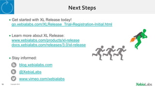 Enterprise Release Management for DevOps & Continuous Delivery/ From ...