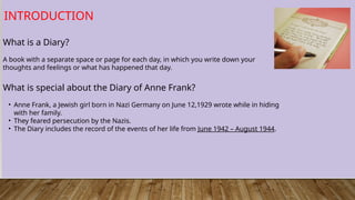 from the diary of anne frank class 10 ppt english.pptx