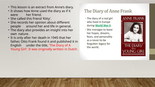 from the diary of anne frank class 10 ppt english.pptx