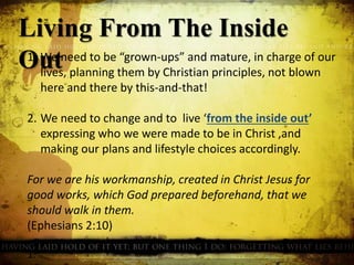 From The Inside Out | PPTX