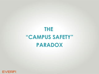 From the Top Down to the Bottom-Up: Making Campus Wide Safety An ...