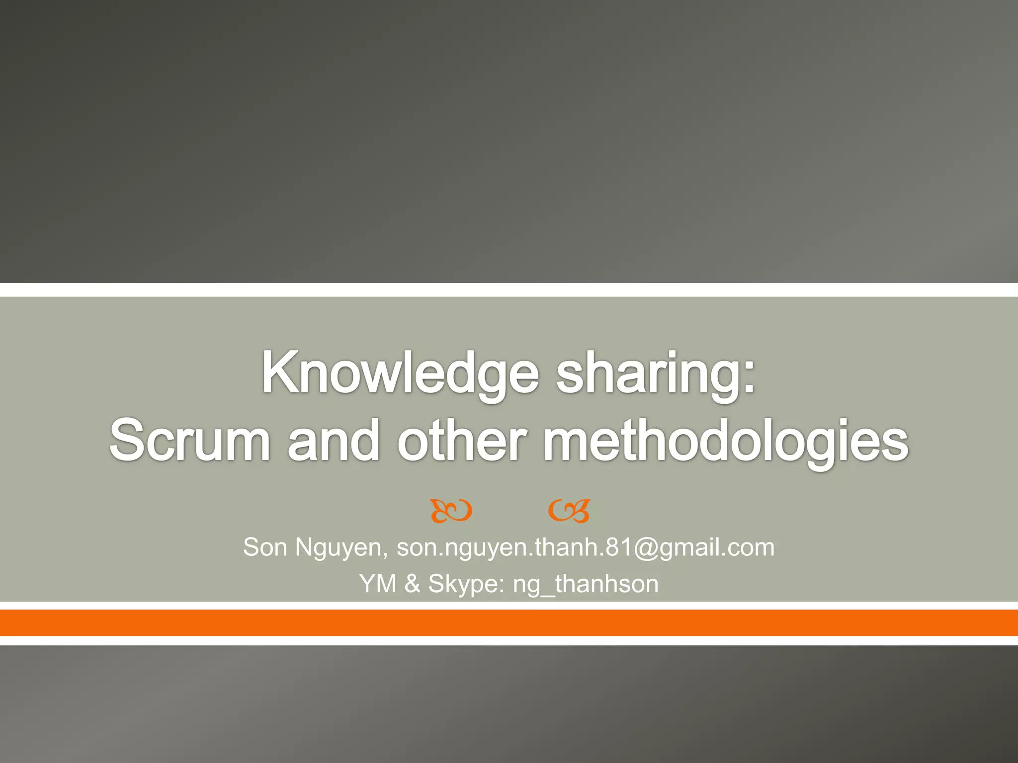 Scrum Adoption Discussion | PPT