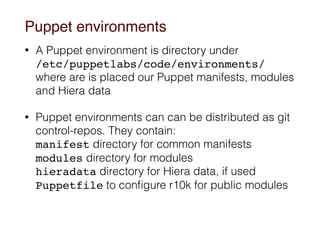 Puppet: From 0 to 100 in 30 minutes | PDF