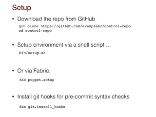 Puppet: From 0 to 100 in 30 minutes | PDF
