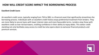 From 300 to 900 Understanding the Credit Score Scale in India.pptx