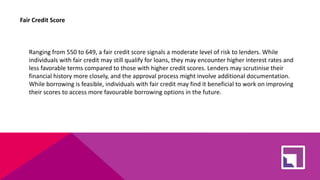 From 300 to 900 Understanding the Credit Score Scale in India.pptx