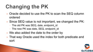 Real Life SQL Tuning - From 4 minutes to 8 seconds | PPT