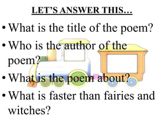 From a railway carriage | PPTX