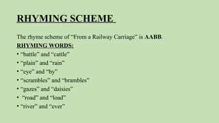 from a railway carriage .pptx poem by rl | PPTX