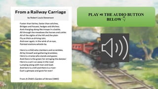 from a railway carriage .pptx poem by rl | PPTX