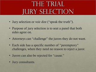 From arrest to trial | PPT