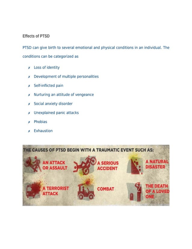 From A to Z of the Post-Traumatic Stress Disorder | PDF