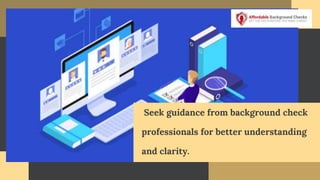 From A To Z Understanding The Full Spectrum Of Employment Background ...