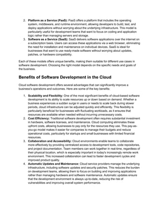 From Benefits to Challenges A Guide on Cloud Software Development.pdf