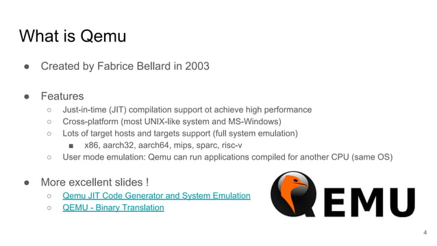 from Binary to Binary: How Qemu Works | PDF
