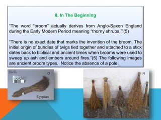 From Brooms to Robot Sweepers | PPTX
