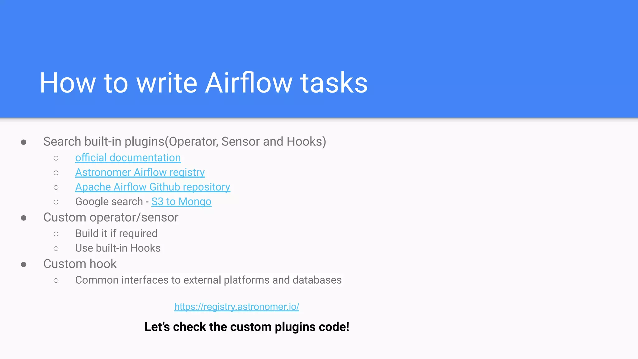 From business requirements to working pipelines with apache airflow | PPT
