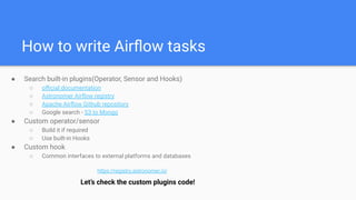 From business requirements to working pipelines with apache airflow ...