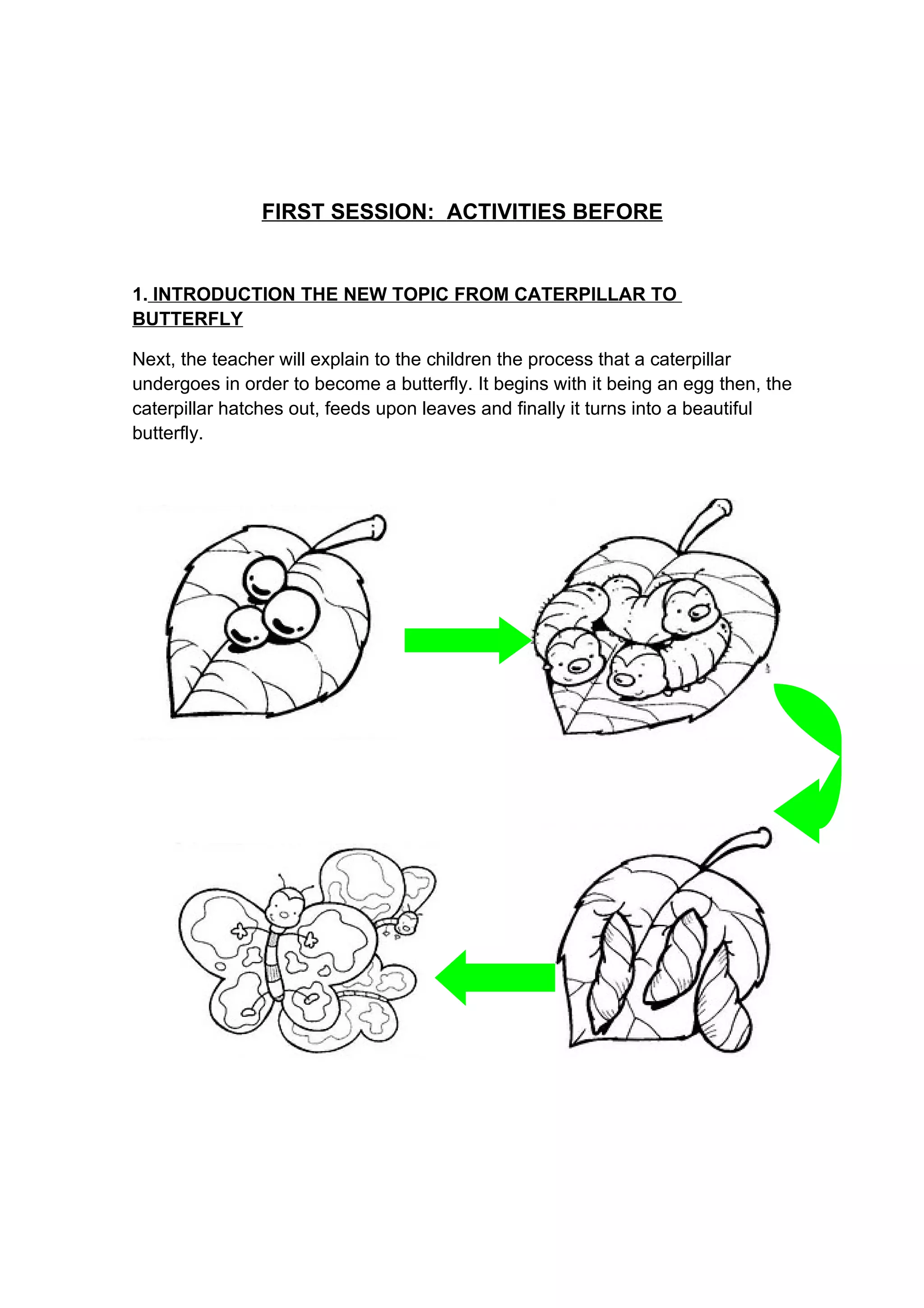 From caterpillar to butterfly | PDF