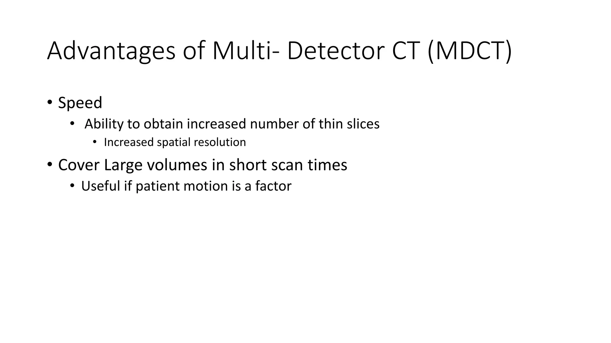 CT scan introduction for surgical residents | PPTX