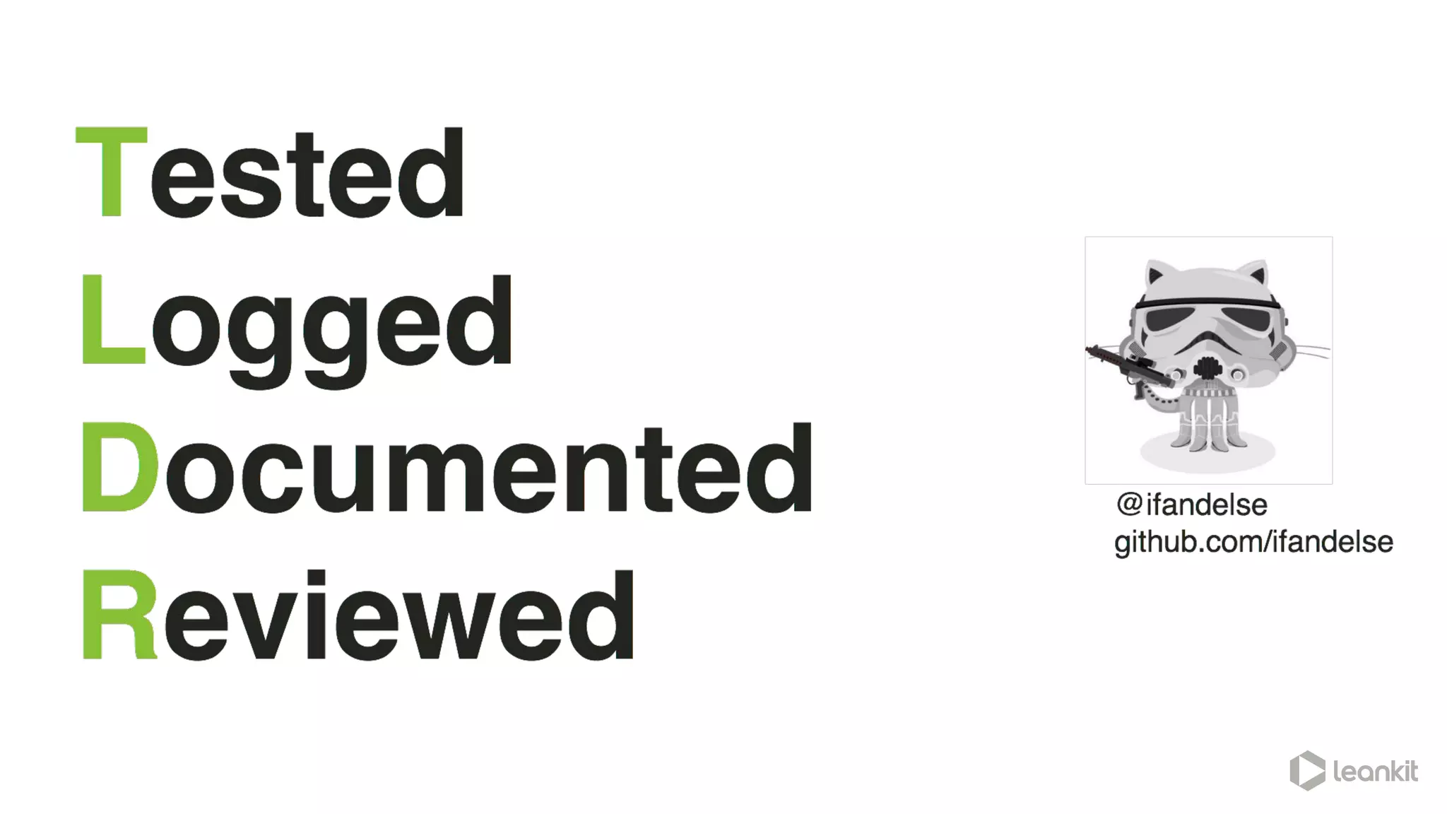 From Chaos to Confidence: DevOps at LeanKit | PPT