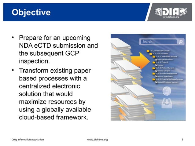 eTMF Structure, Setup, and Implementation Case Study | PPT