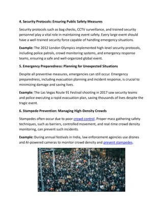 From Chaos to Order: How Effective Crowd Management Prevents Disasters ...