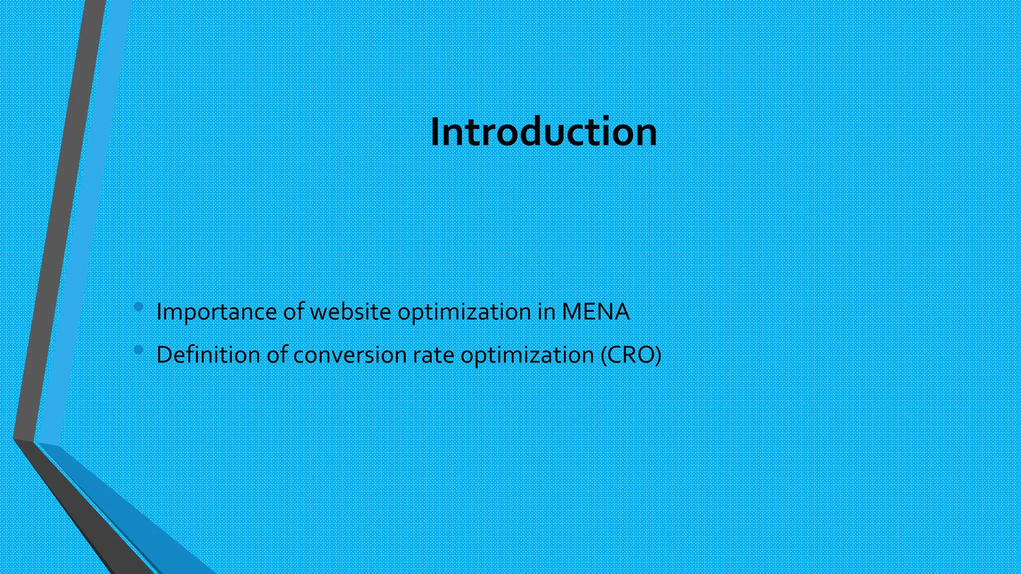 From Clicks to Conversions: Finding Mena | PPT
