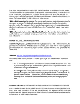 From Club to RI President | PDF