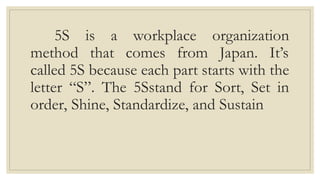 From Clutter to Clarity A Guide to Workplace 5S.ppt