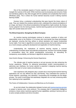 From Code to Cognition_ Understanding the Human Element in Machine Learning.pdf | Artificial ...