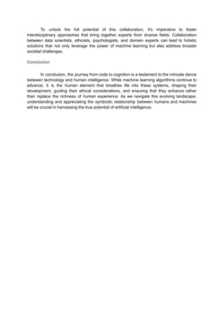 From Code to Cognition_ Understanding the Human Element in Machine ...