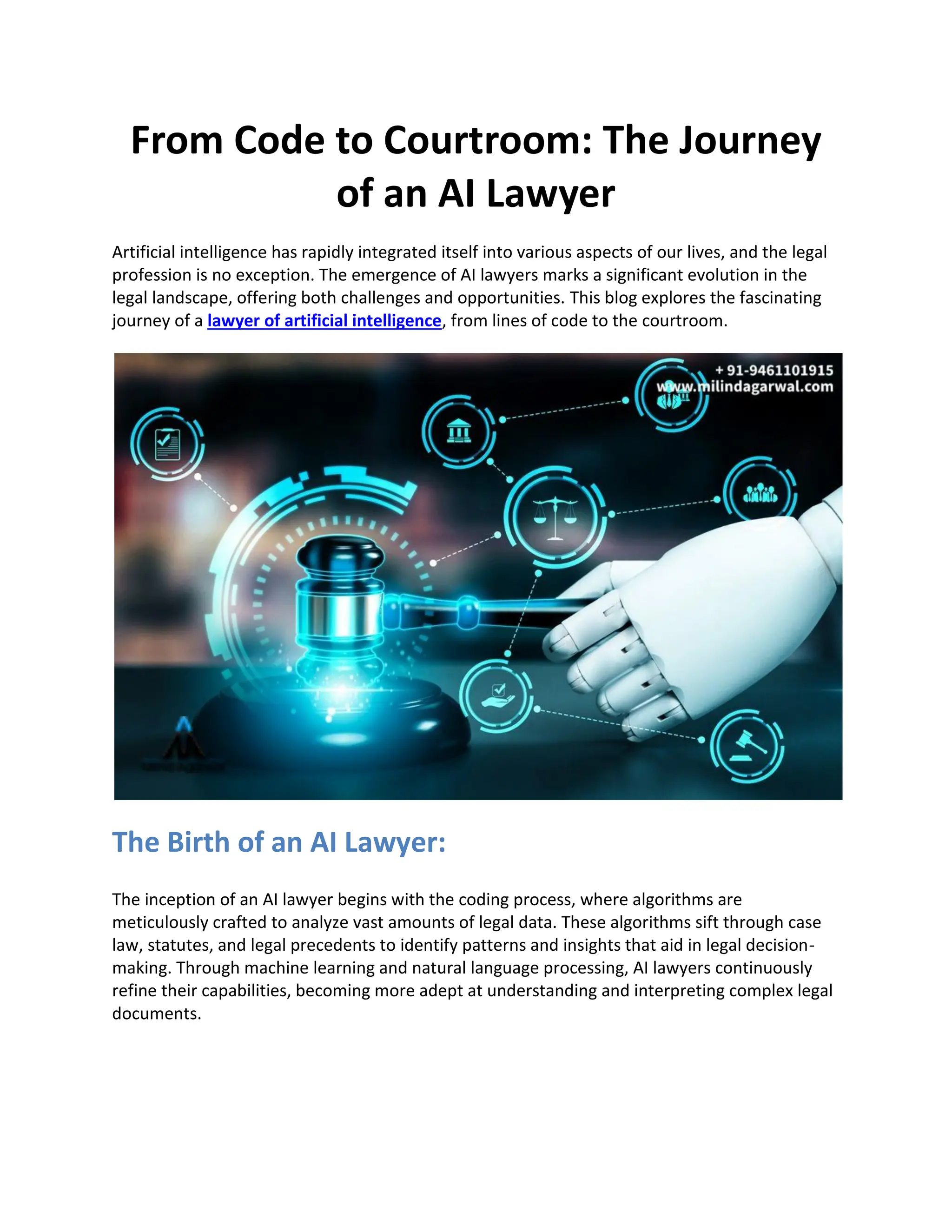 From Code to Courtroom: The Journey of an AI Lawyer.pdf