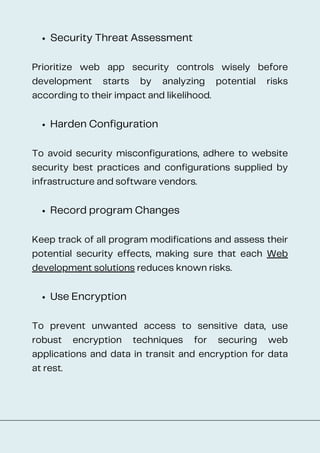 From Code to Security Building Secure Web Applications | PDF