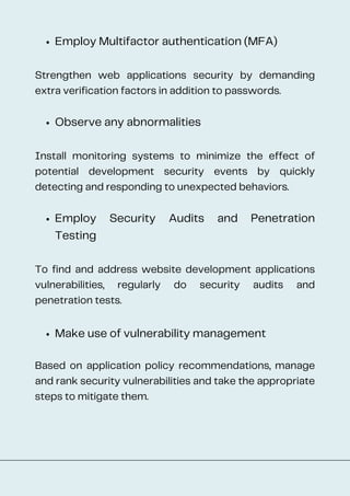 From Code to Security Building Secure Web Applications | PDF