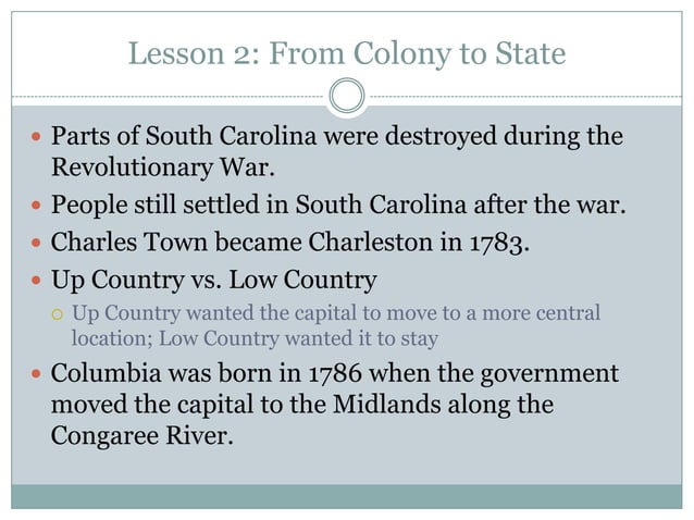 From colony to state | PPTX