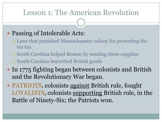 From colony to state | PPTX