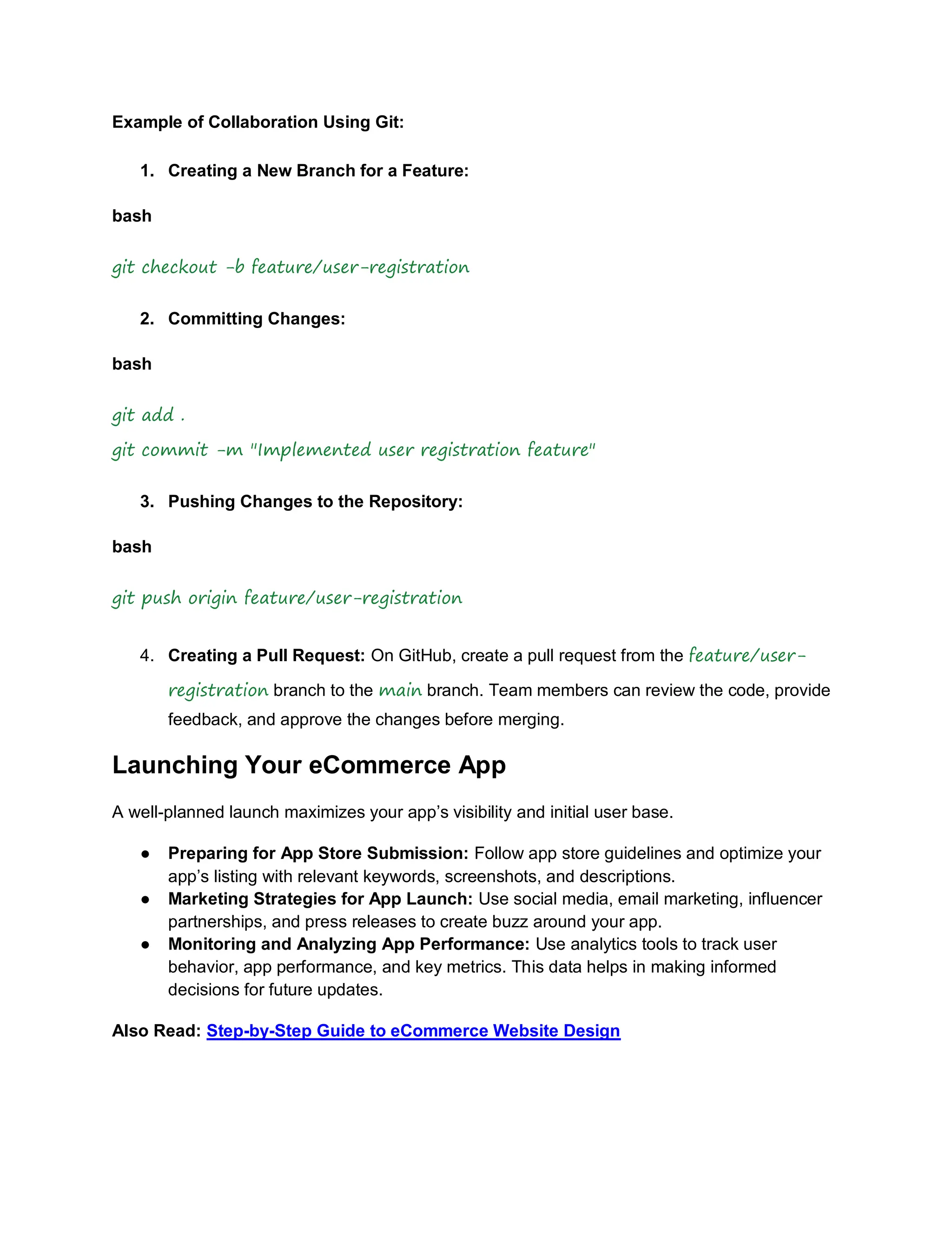Ecommerce App Development An Insightful Blog Stating The Key Steps Pdf