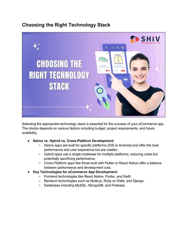 Ecommerce App Development An Insightful Blog Stating The Key Steps Pdf