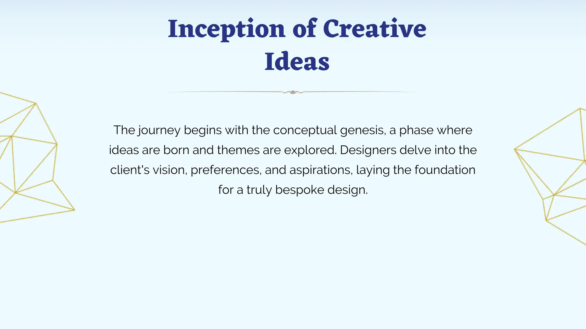 From Concept to Reality The Interior Design Process Unveiled | PPTX