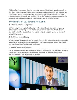 From Conferences to Concerts-Why LED Screens Are Essential for Events.docx
