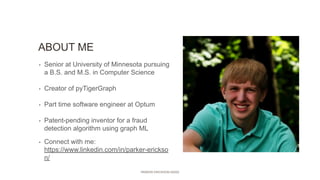 FROM DATAFRAMES TO GRAPH Data Science with pyTigerGraph | PPT