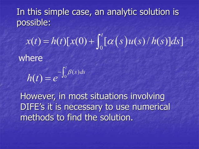 Fromdatatodifferentialequationsppt