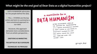 From data visualization to data humanism | PPTX