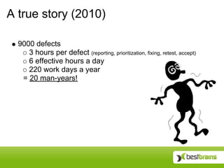 From Defect Reporting To Defect Prevention | PPT