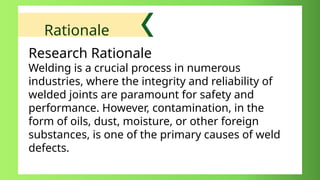 From Defects to Perfection Tackling Weld Flaws in SMAW Through ...