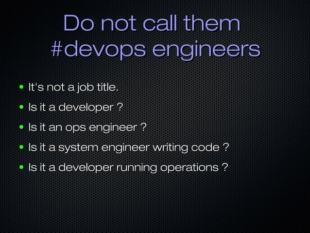 From devoops to devops | ODP | Operating Systems | Computer Software ...