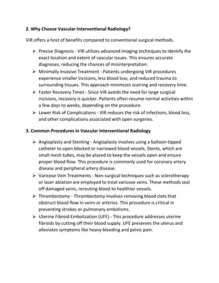 From Diagnosis to Treatment The Wonders of Vascular Interventional ...